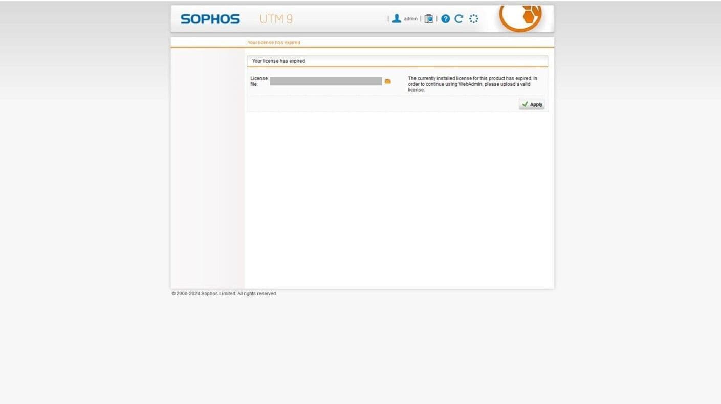 Sophos SG 210 Firewall Network Security Appliance 6x Gigabit Ethernet Rackmount