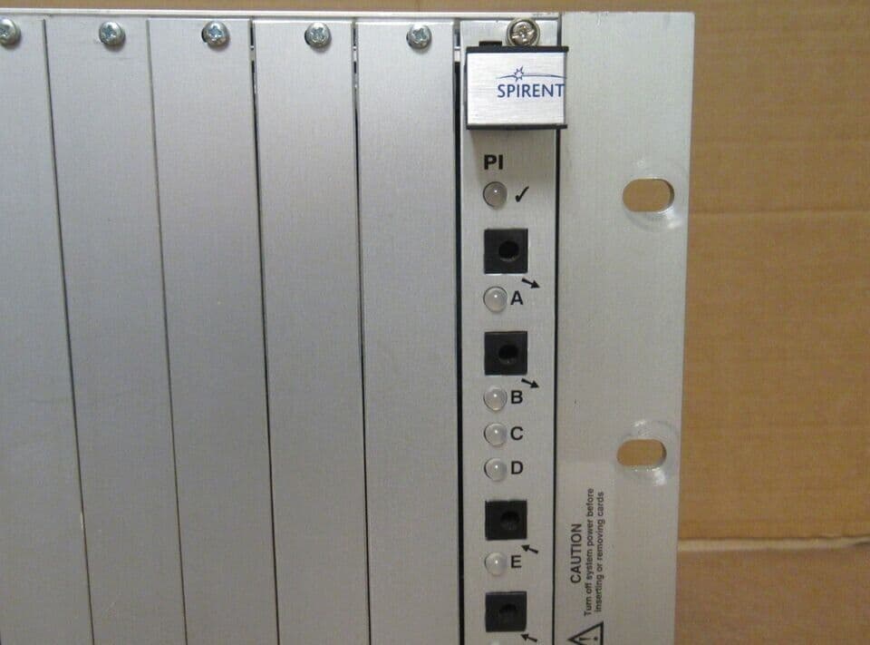 Spirent Abacus Circuit Generator Network Simulator With 17x Interface ...