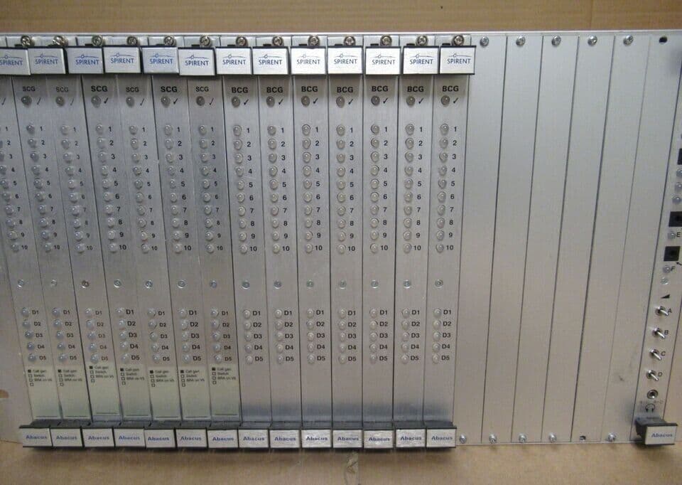 Spirent Abacus Circuit Generator Network Simulator With 30x Interface ...