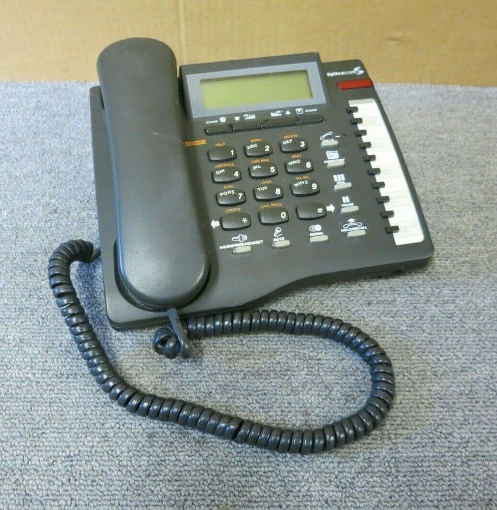 SpliceCom PCS10 SpliceCom PCS10 V4 Home Office Single Line Desk Phone ...