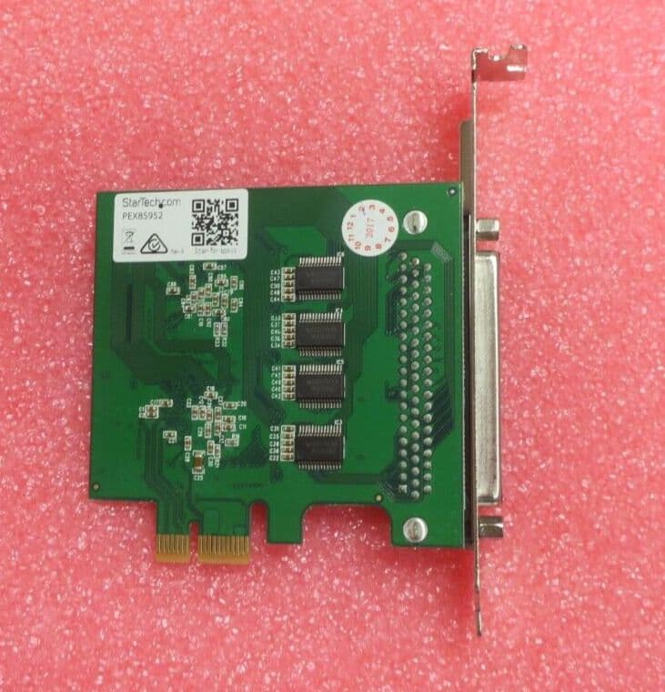 StarTech 8-Port PCIe x1 RS232 Serial Adapter Card PEX8S952 Full Height ...