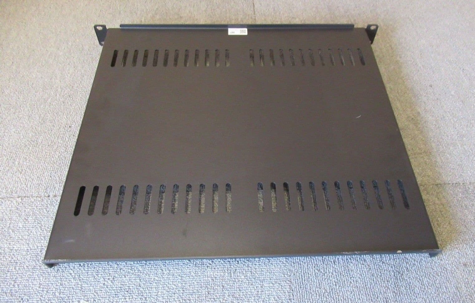 StarTech CABSHELF116V Universal Black Vented 1U Server Rack Shelf 16" Deep