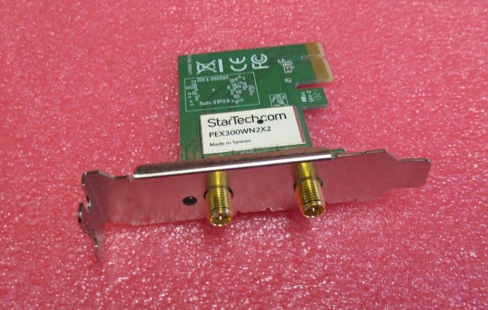 StarTech PEX300WN2X2 300Mbps 802 11 b/g/n PCI Express Wireless Network ...