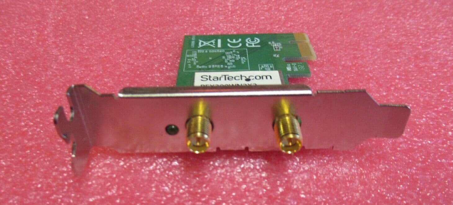 StarTech PEX300WN2X2 300Mbps 802 11 b/g/n PCI Express Wireless Network ...
