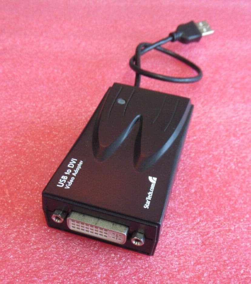 StarTech USB2DVIPRO USB To DVI External Dual Or Multi Monitor Video Adapter