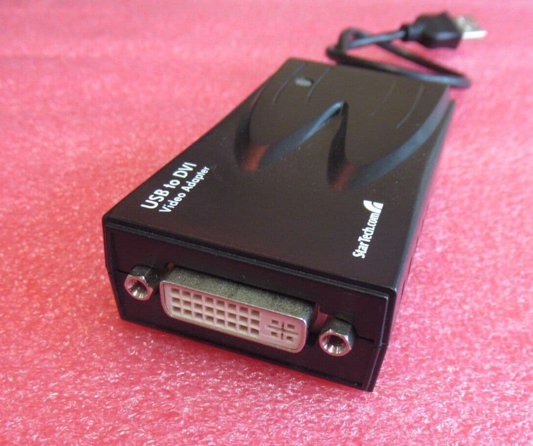 StarTech USB2DVIPRO USB To DVI External Dual Or Multi Monitor Video Adapter