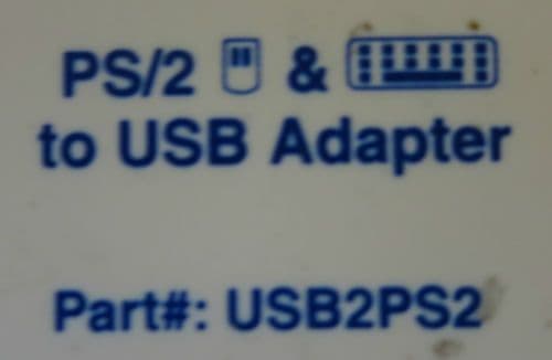 StarTech com USB2PS2 USB to PS/2 Keyboard and Mouse Adapter Cable