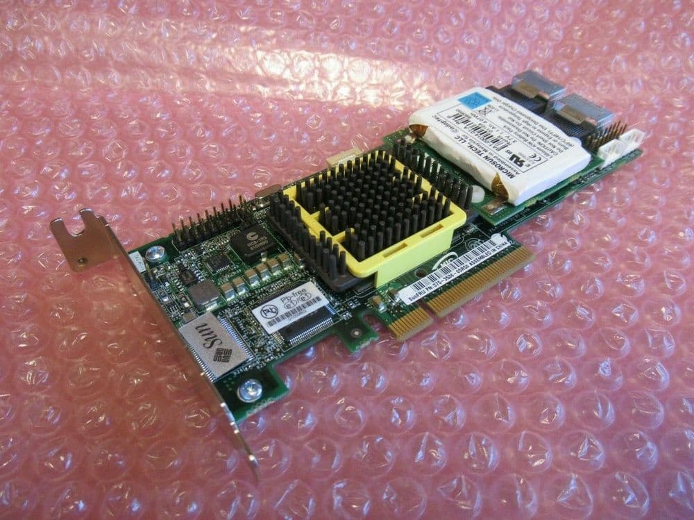 Sun 375-3536 StorageTek 8-Port SAS PCIe Server RAID Controller Host Bus ...