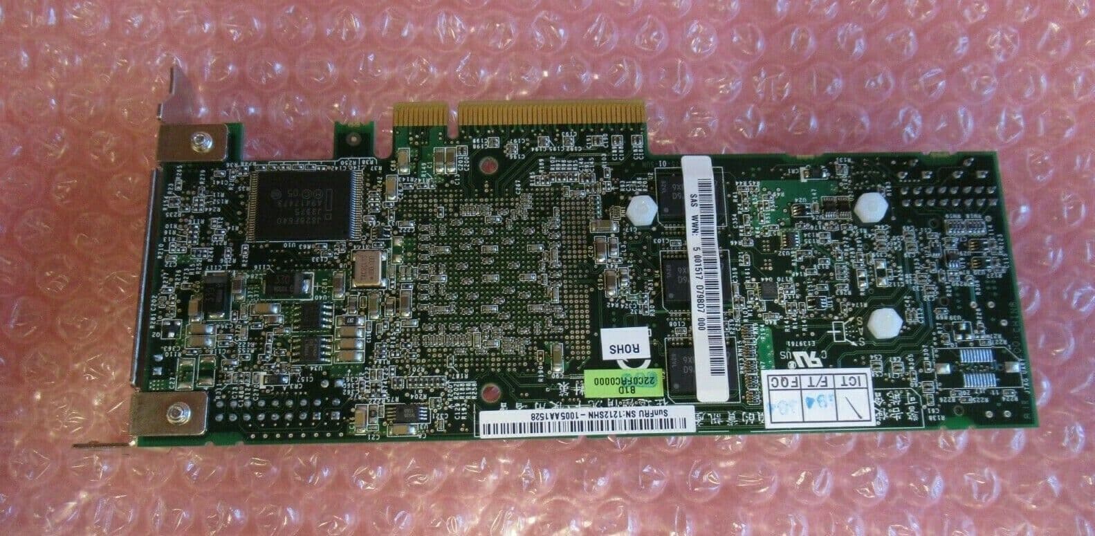 Sun 375-3536 StorageTek 8-Port SAS PCIe Server RAID Controller Host Bus Adapter