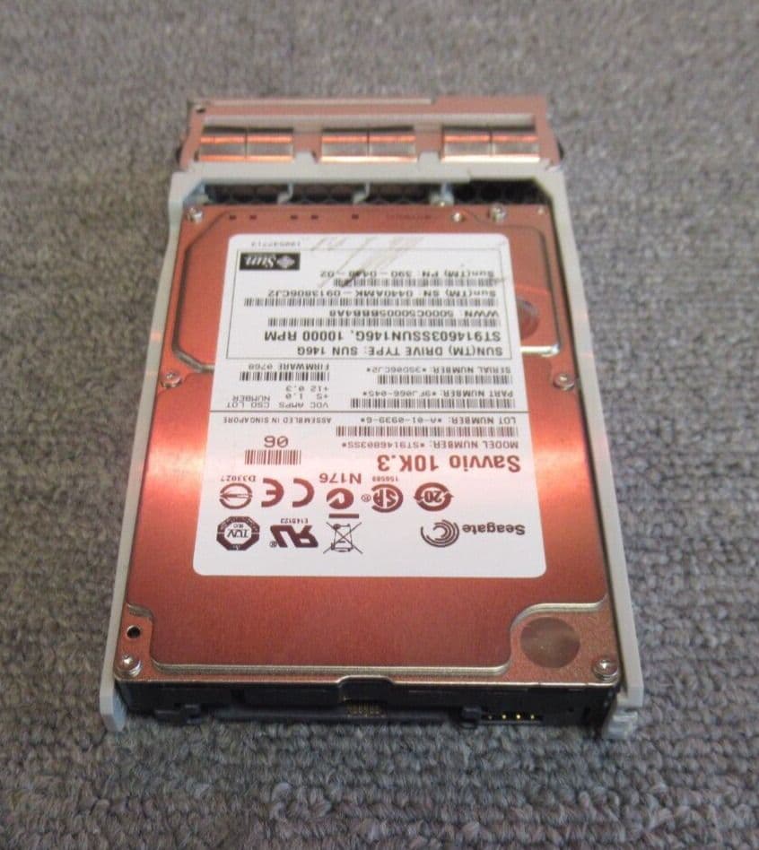 Sun 390-0448-02 ST9146803SS 146GB 10000RPM SAS 16MB Hot Swap 2 5 ...