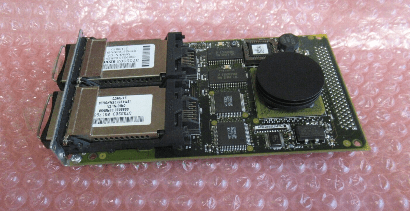 Sun 540-2989 X6730A Dual Slot FC-AL SBus Host Adapter / 2 x 370-2303 ...