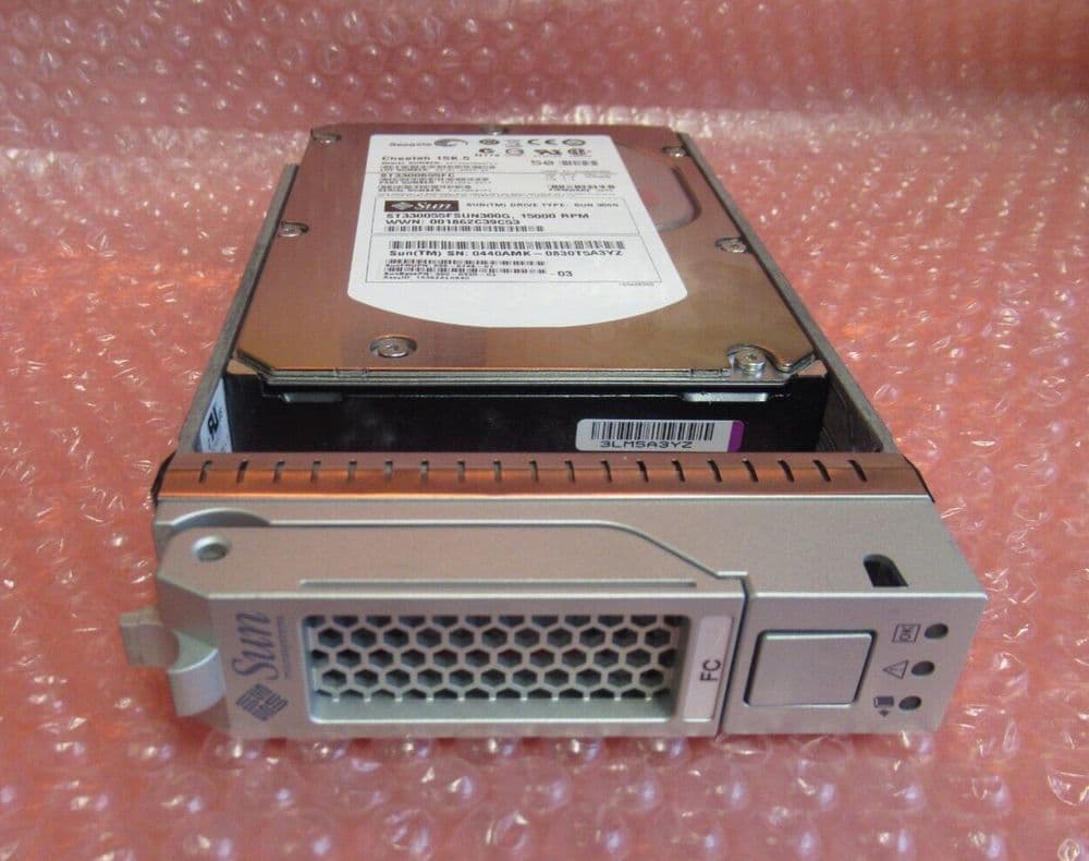Sun 596-6748-01 ST3300655FC 300GB 15000RPM FC 4Gbps 16MB 3 5" Internal HDD