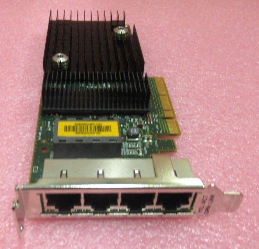 Sun ATLS1QGE Quad Port Gigabit PCI-e Network Adapter NIC Half Height ...