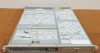 Sun Fire Sunfire X4100 DUAL CORE 2 6GHz 8Gb RAM 292GB HDD 1U Rack Mount