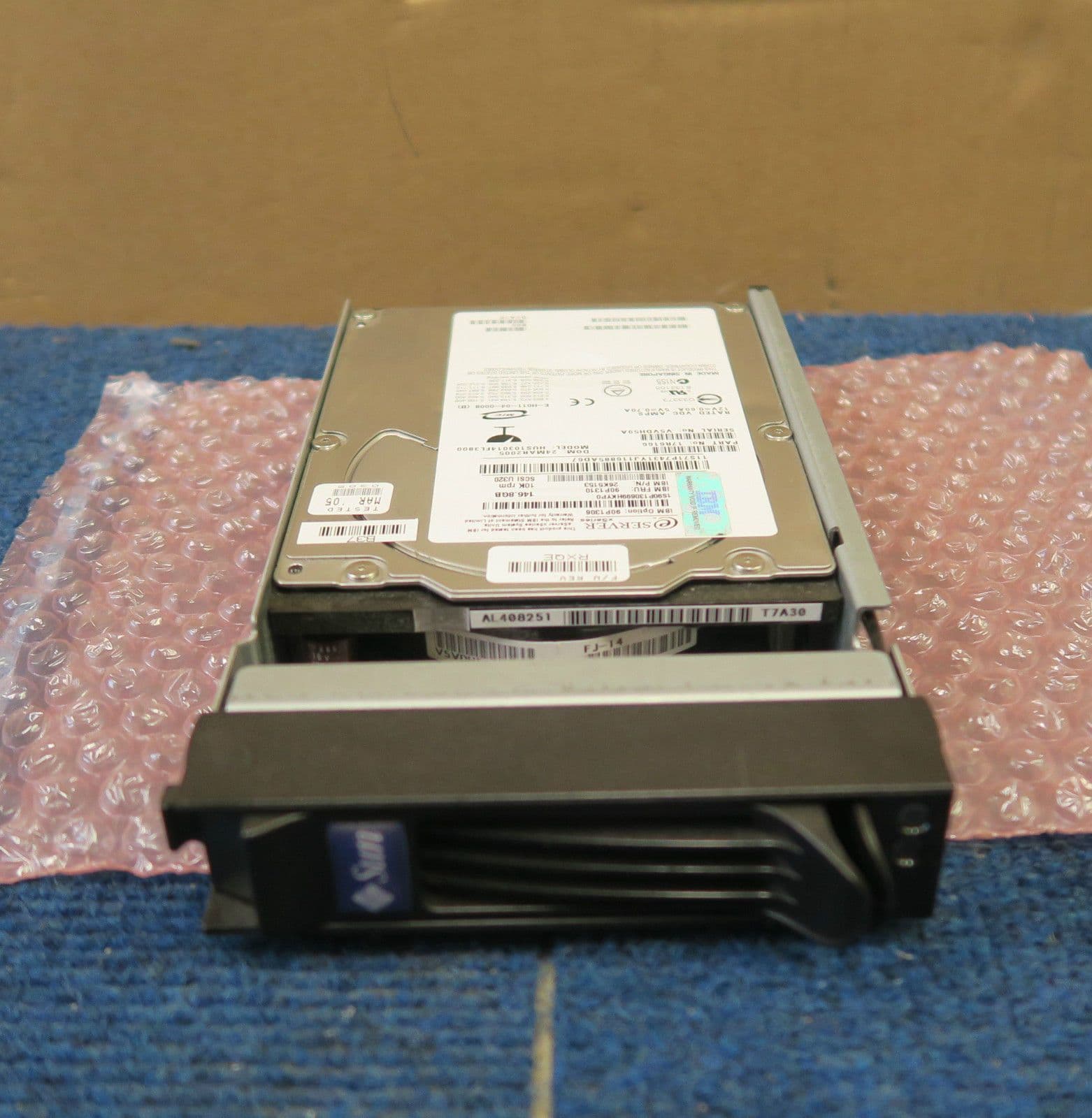 Sun Microsystems - 3 5" 146GB 10K U320 Ultra 320 SCSI Hard Drive For ...