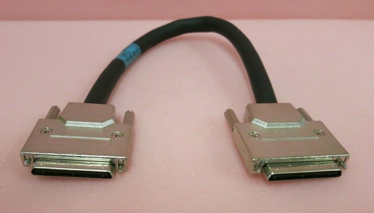 Sun Microsystems 35-00000301 VHDCI-VHDCI SCSI Cable Black 0 3M 12"