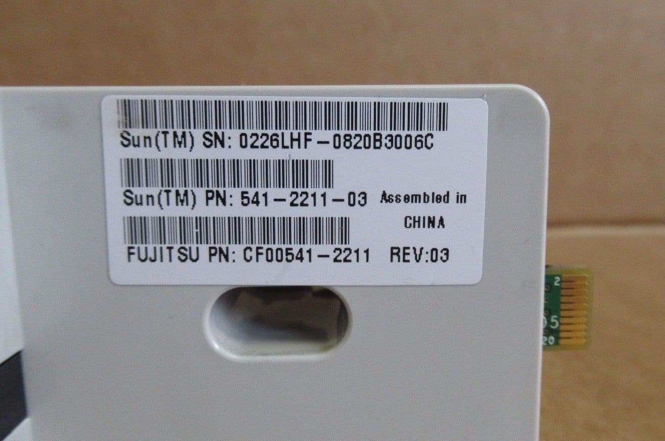 Sun Microsystems 541-2211-03 Dual Fan Power Board For Server 7110 X4450 ...