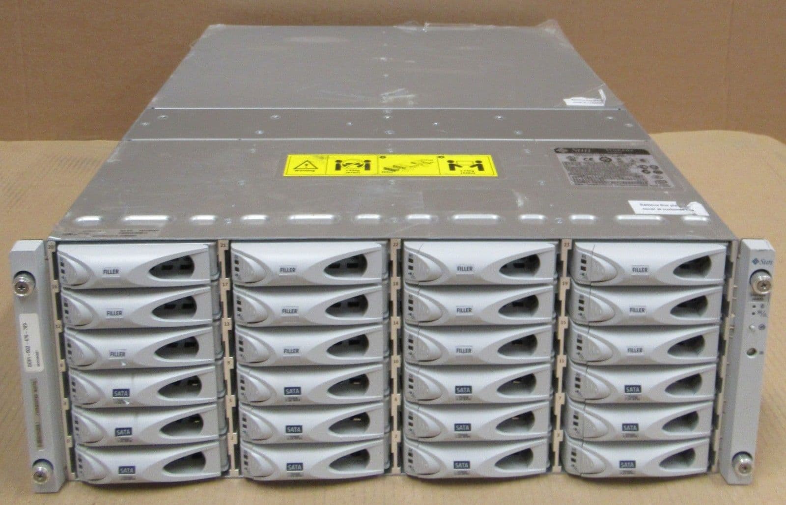 Sun MicroSystems J4400 Storage Array 12TB 16x 750GB SATA 2x Controllers ...