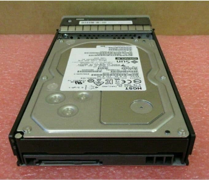 Sun Oracle 4TB 7 2K 6Gb/s SAS 3 5" Hard Drive HDD In Sun Caddy 7066831 7065489