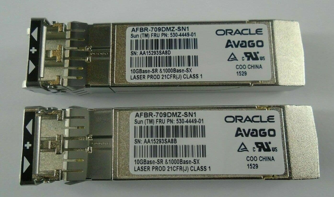 Sun Oracle 7051223 Dual Port 10Gb PCI-E Ethernet Adapter Low Profile 2x SFP