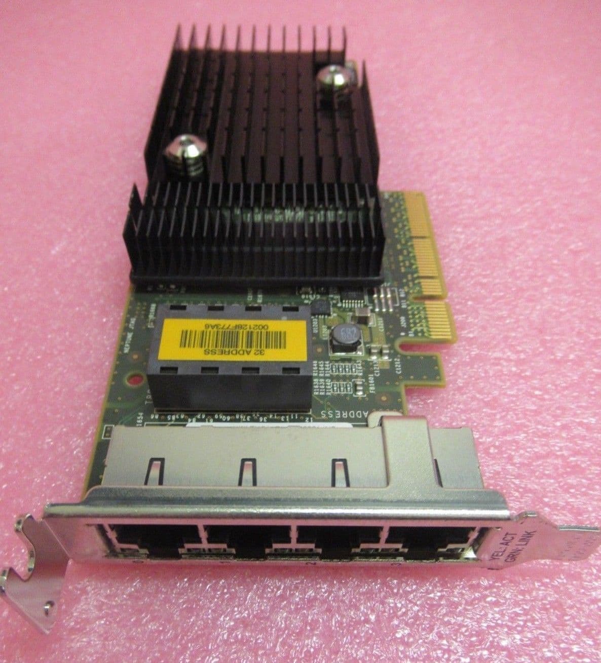 Sun Oracle ATLS21QGE Quad Port Gigabit PCI-e Network Adapter NIC 511 ...