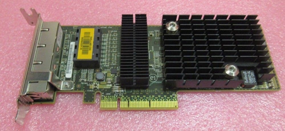 Sun Oracle ATLS21QGE Quad Port Gigabit PCI-e Network Adapter NIC 511 ...