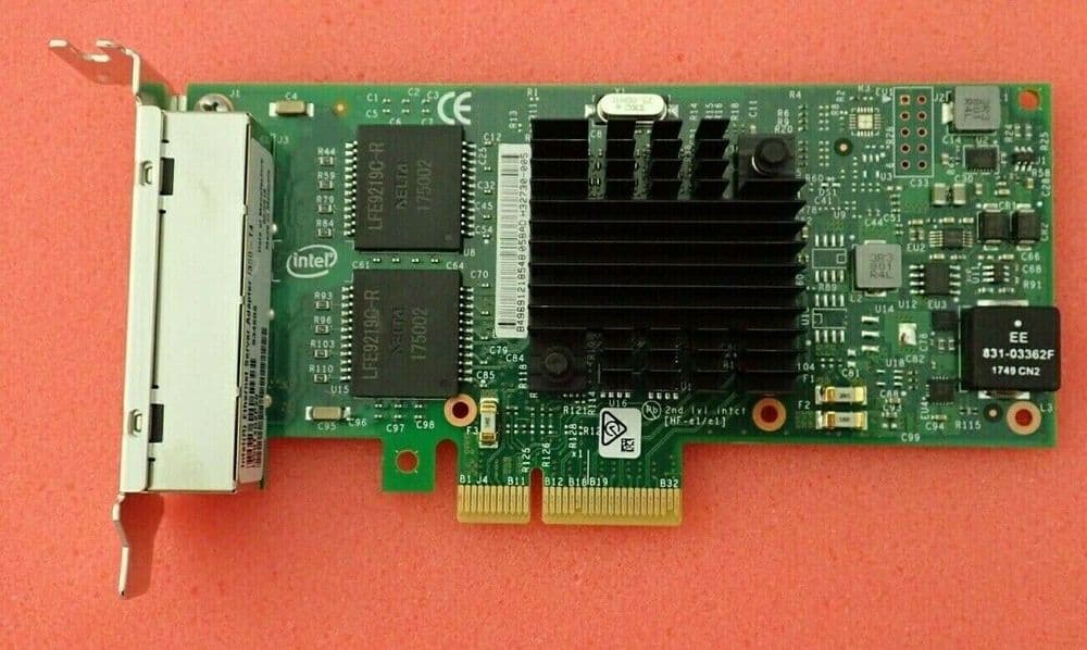 Sun Oracle Quad Port Gigabit Ethernet RJ45 Intel i350-T4 Adapter 7014741