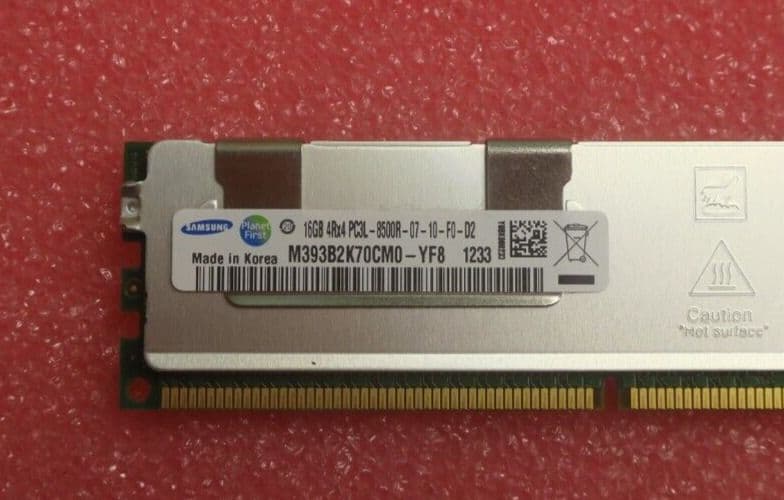 Sun Oracle Samsung 16GB DDR3 PC3L-8500R DIMM Server Ram 7020577 ...