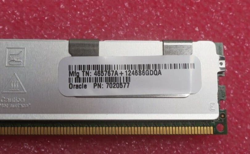 Sun Oracle Samsung 16GB DDR3 PC3L-8500R DIMM Server Ram 7020577 ...