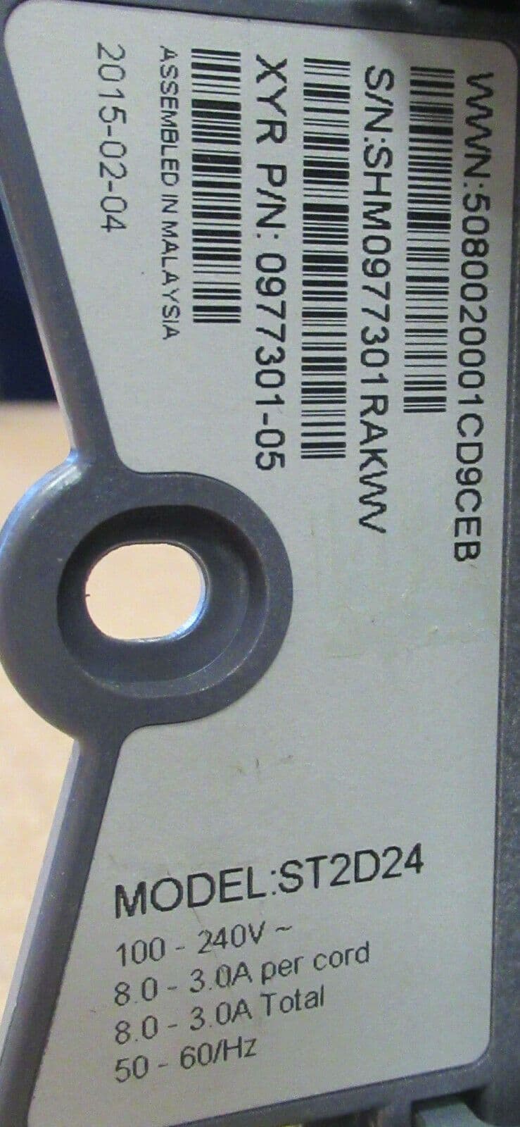 Sun Oracle ST2D24 DE2-24P Storage Drive Enclosure 4 2TB SAS 2x Control Module