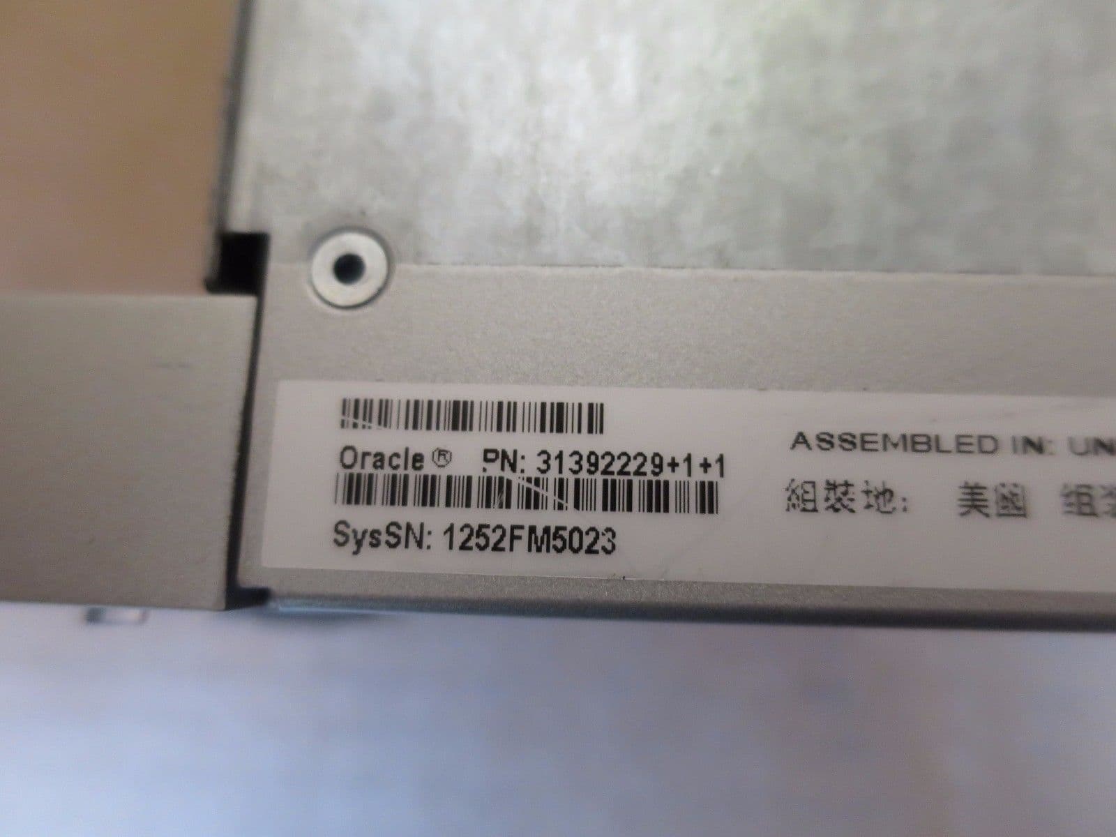 Sun Oracle X3-2L 2 x Eight-Core XEON E5-2650 128GB 2u Rack Mount Server