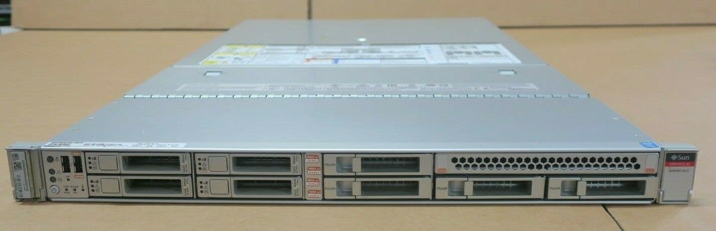 Sun Oracle X5-2 2x 18C E5-2699v3 2 3GHz 256GB Ram 2x 600GB HDD 1U ...