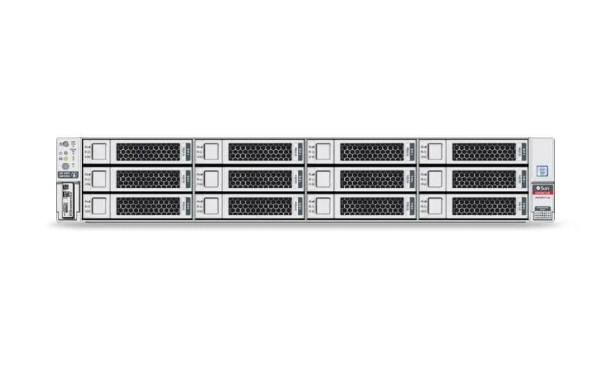 Sun Oracle X7-2L Server 2x 10C Silver 4114 192GB RAM 2x 150GB M 2 12x 3 ...