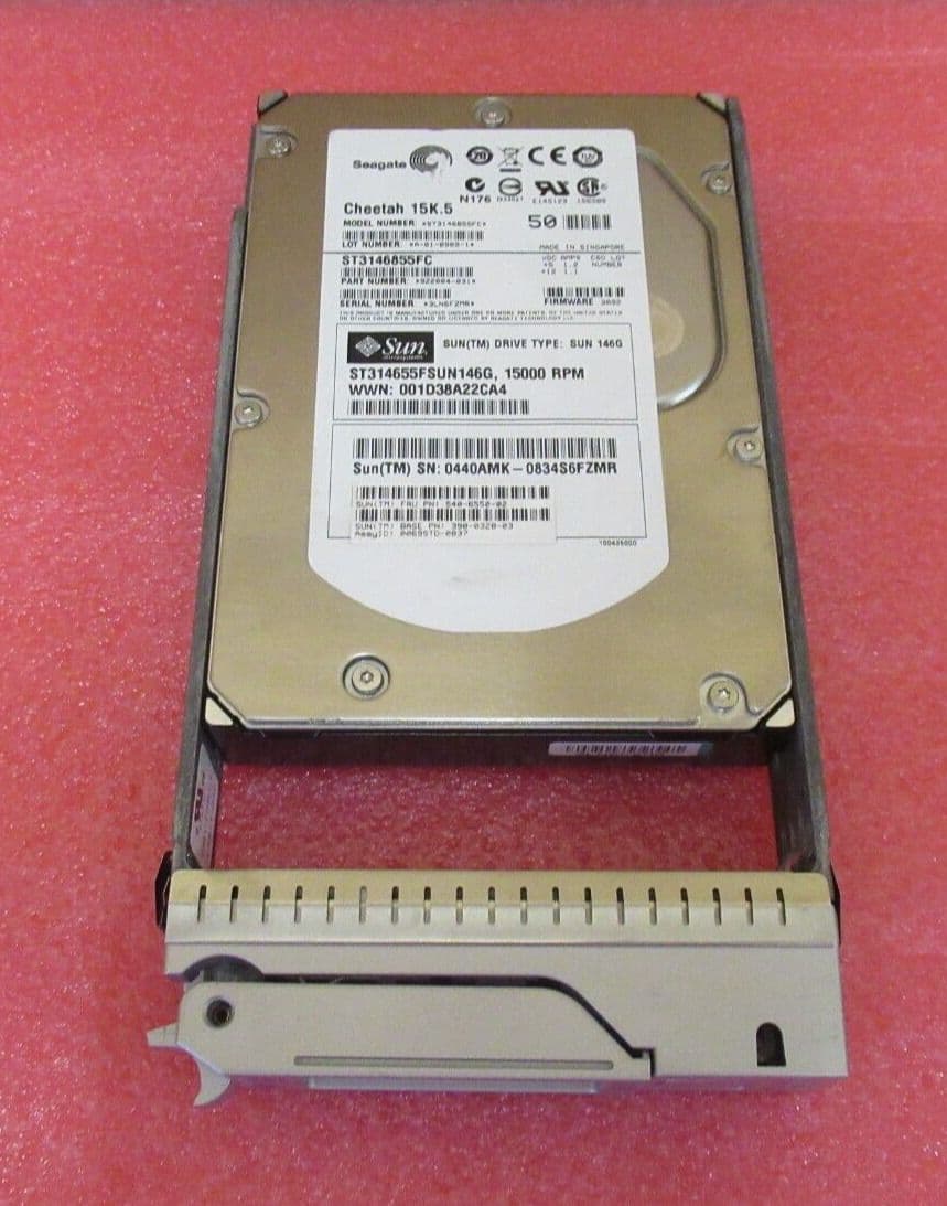 Sun Seagate FC ST3146855FC Cheetah 15K 5 146 8GB 15000RPM 16MB 3 5 ...