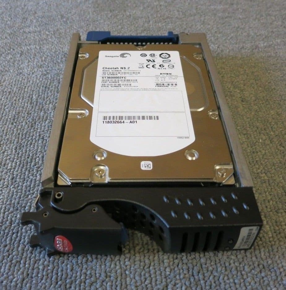 Sun Seagate ST3600002FC Cheetah NS 2 600GB 10000RPM Fibre Channel Hard ...