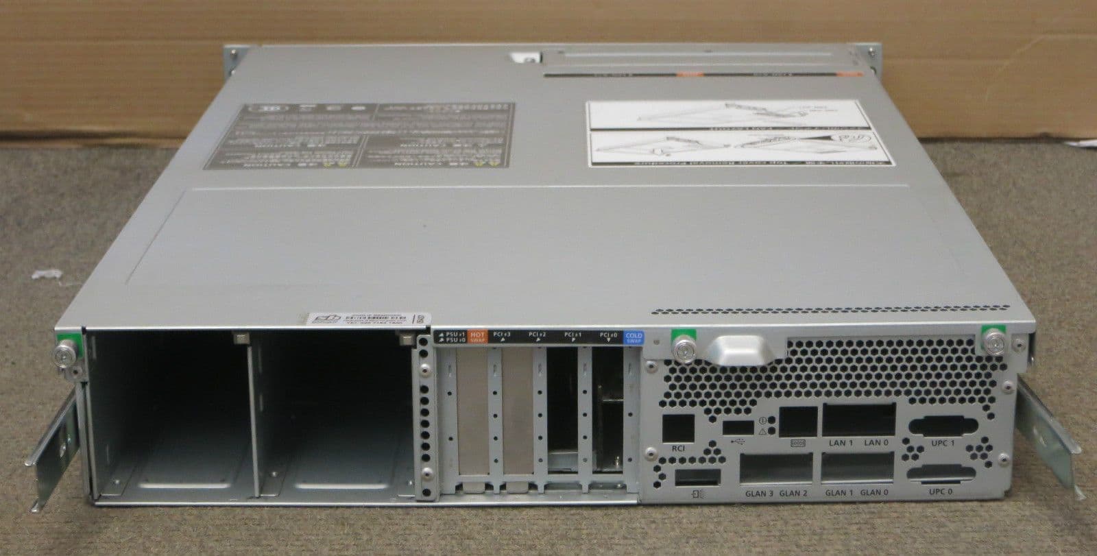 Sun SPARC Enterprise M3000 CA7082-A237 SEWPACA1Z Empty Chassis Only