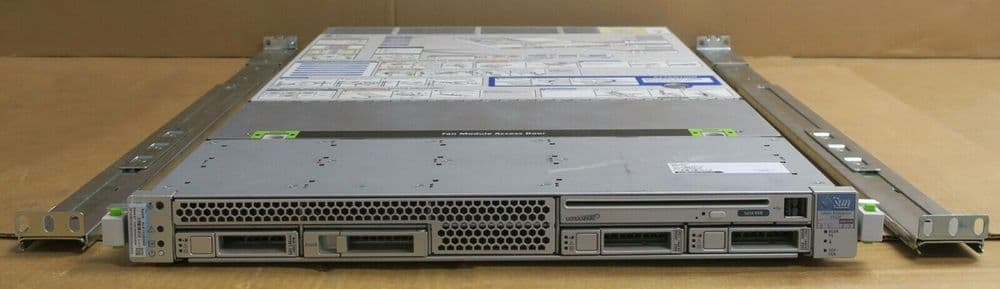 Sun SPARC Enterprise T5120 Quad-Core 2 1Ghz 8GB Ram 1x 146GB 1x 300GB ...