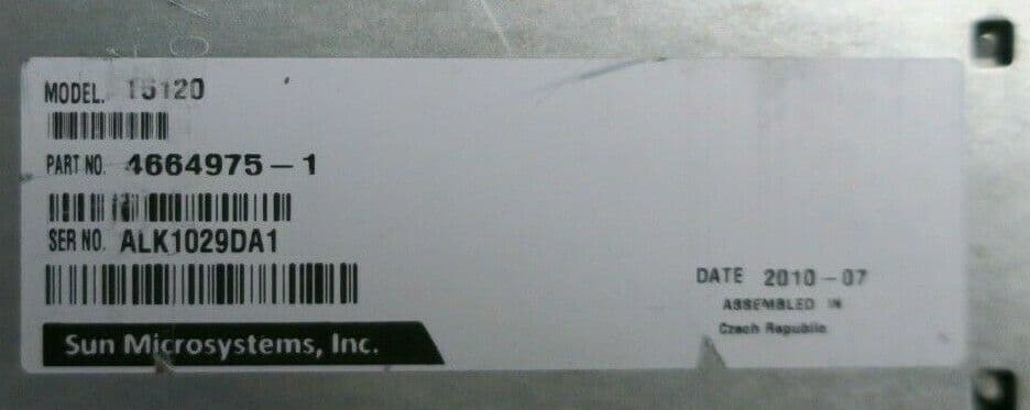 Sun SPARC Enterprise T5120 Quad-Core 2 1Ghz 8GB Ram 1x 300GB HDD 4-Bay ...