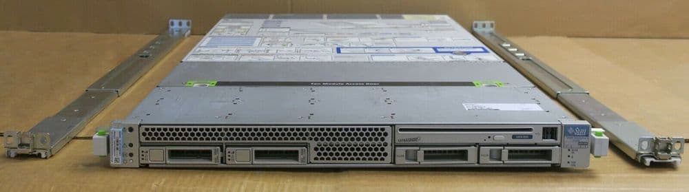 Sun SPARC Enterprise T5120 Quad-Core 2 1Ghz 8GB Ram 1x 300GB HDD 4-Bay ...