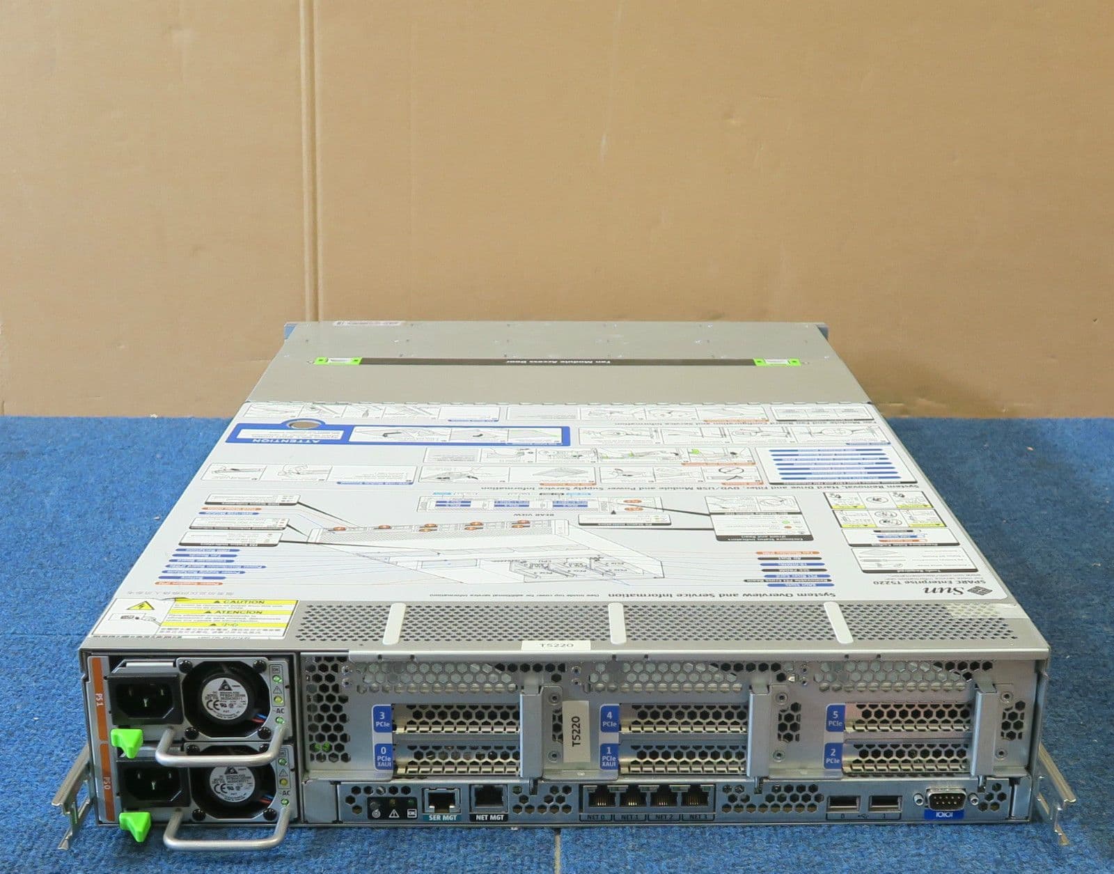 Sun SPARC Enterprise T5220 Eight Core 1 20GHz 8GB 2 x 146GB 4x 300GB ...