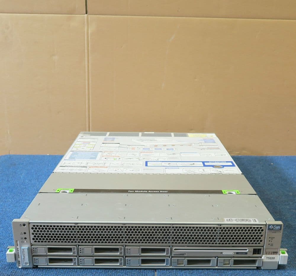 Sun SPARC Enterprise T5220 Eight Core 1 20GHz 8GB 2 x 146GB 4x 300GB ...