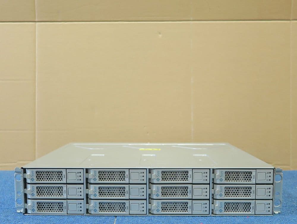 Sun StorageTek 2540 12 x 600GB 15K SAS Expansion Array Tray Shelf 2 x ...