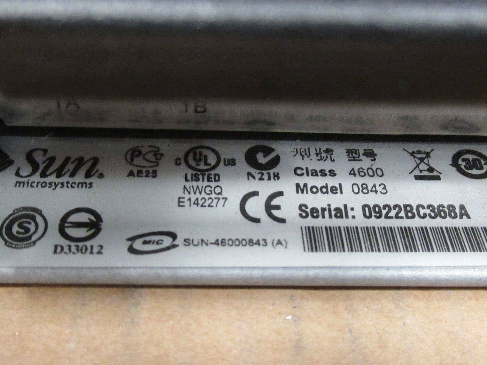 Sun Storagetek CSM200-EU 16 Bay Fibre Channel Array Enclosure 594-2012-02