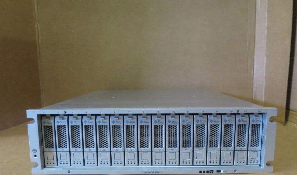 Sun StorageTek Storedge 6140 6100 Array 16 x 146GB HDD Dual RAID Controller