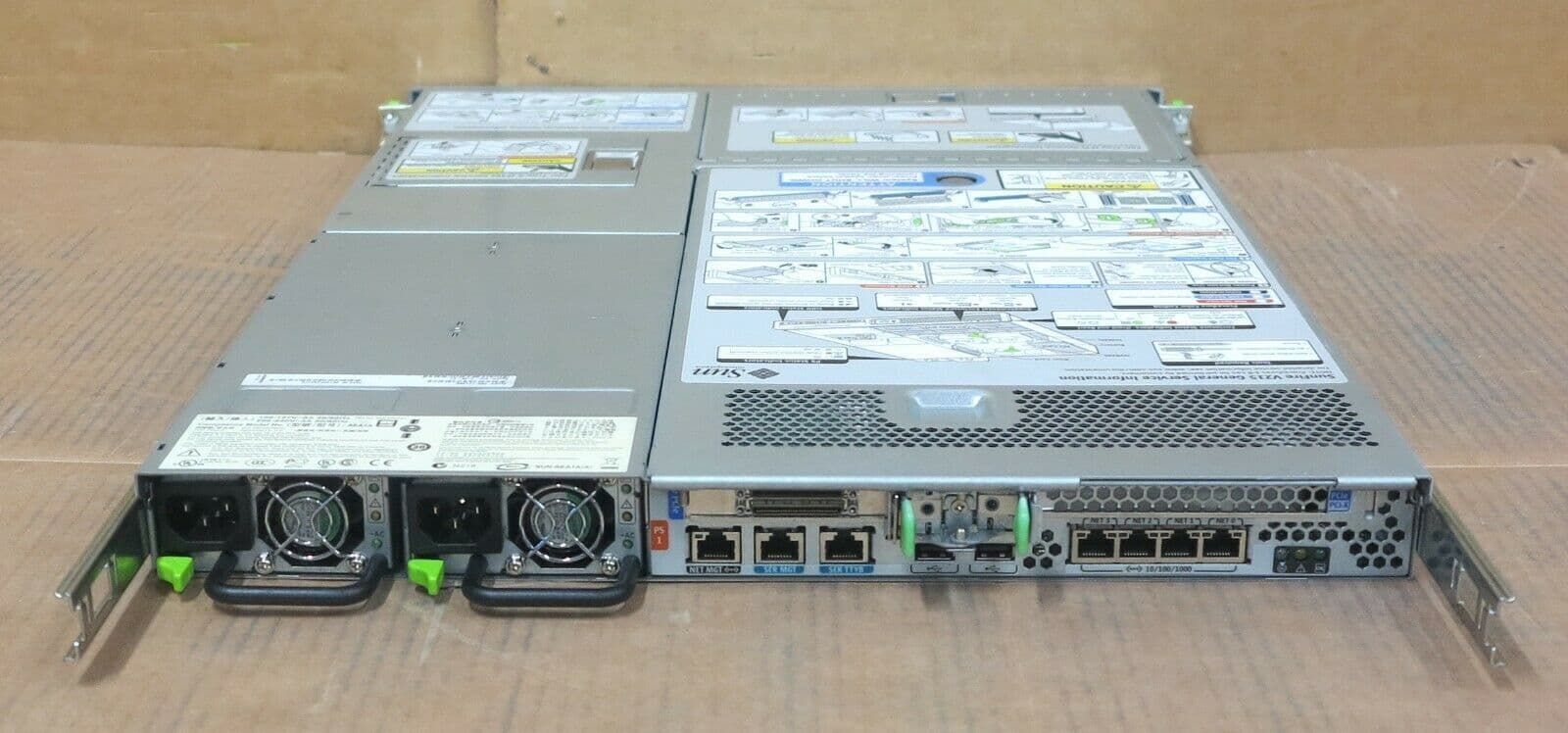 Sun SunFire Fire V215 2x UltraSPARC IIIi 1 6GHz 4GB Ram 2x 2 5" Bays 1U ...