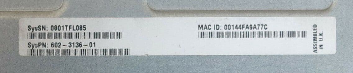 Sun SunFire Fire V215 2x UltraSPARC IIIi 1 6GHz 4GB Ram 2x 2 5" Bays 1U ...