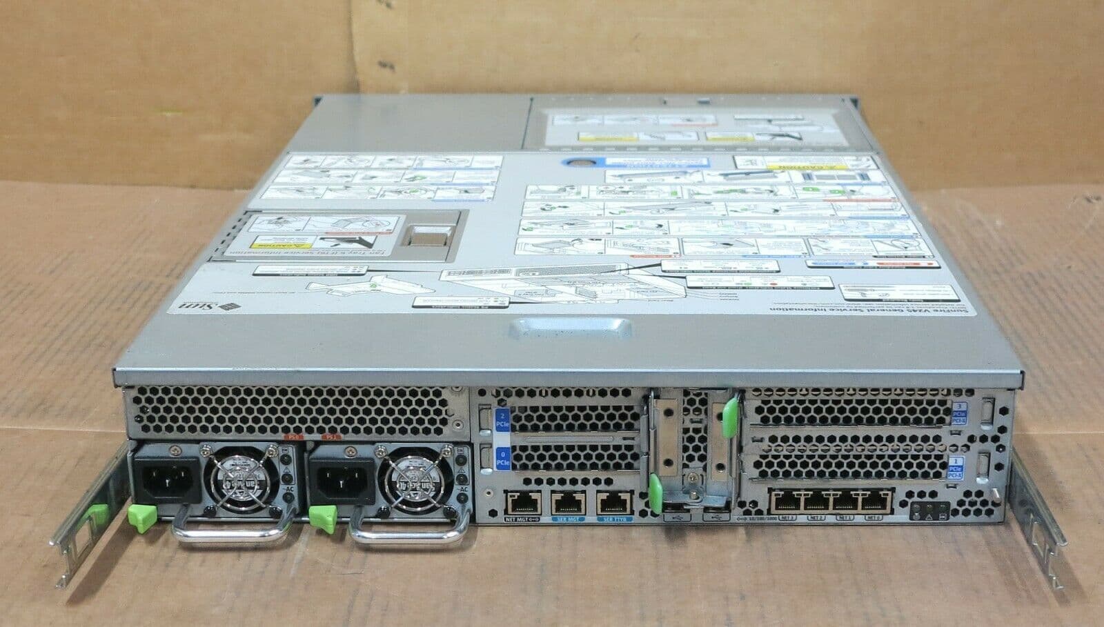 Sun SunFire V245 2x UltraSPARC IIIi 1 6GHz 4GB Ram 4x 2 5" Bays 2U Server