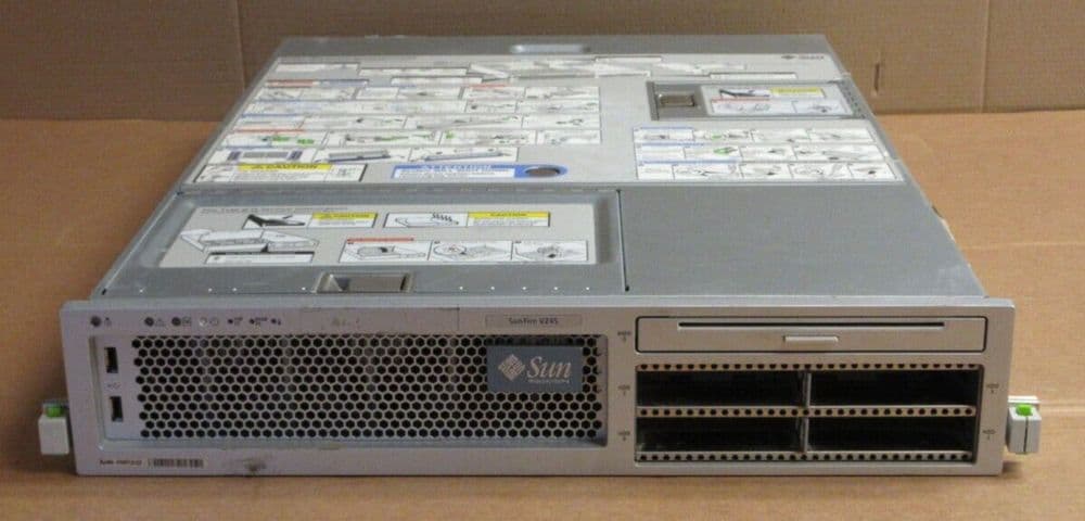 Sun SunFire V245 2x ULTRASPARC IIIi uPGA 1603 4GB RAM 4-Bay SAS 2 5" 2U ...