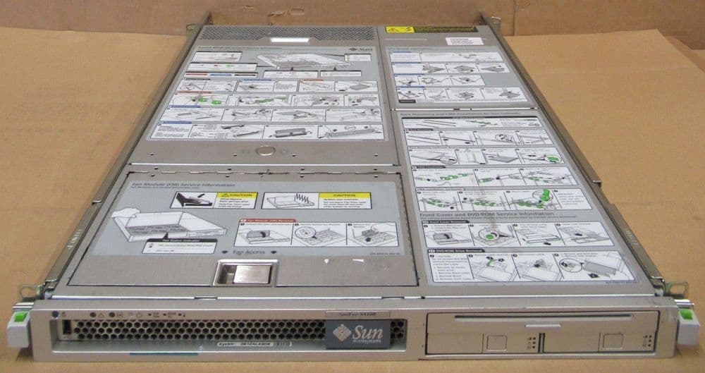 Sun Sunfire X4100 AMD 2218 2 60GHz 8GB 1U Rack mount Server 602-3888-01