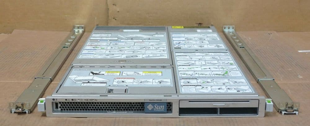 Sun Sunfire X4100 AMD Opteron 2220 2 8GHz 8GB Ram 2x 2 5" Bays DVD ROM ...